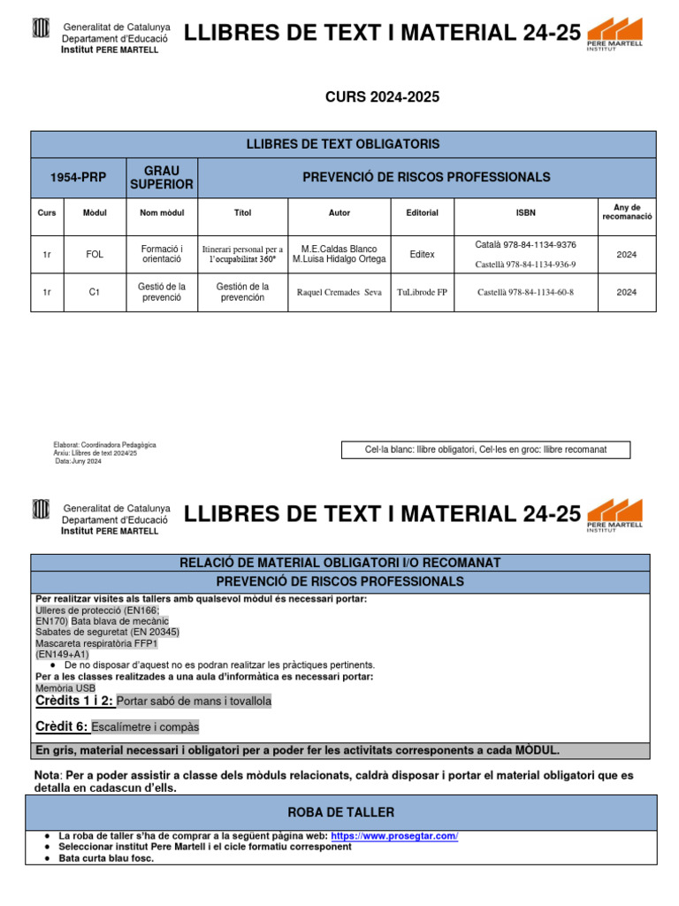 Llibres 1954 PRP 24 25 | PDF