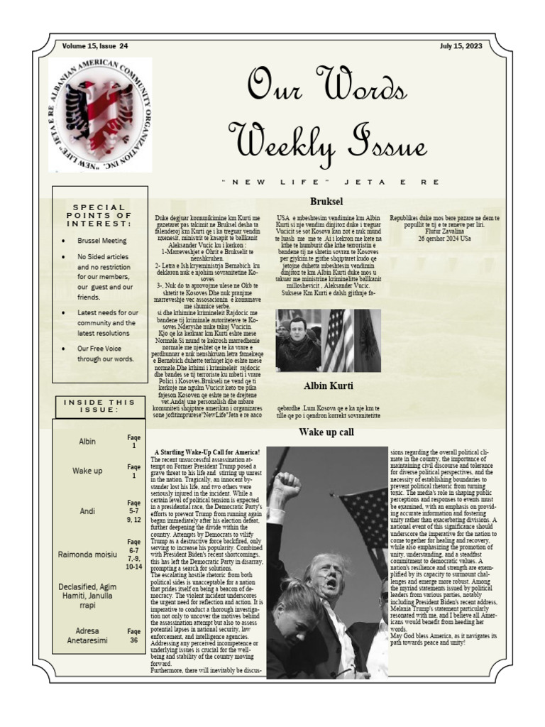 Newsletter Volume 15 Issue 24 | PDF