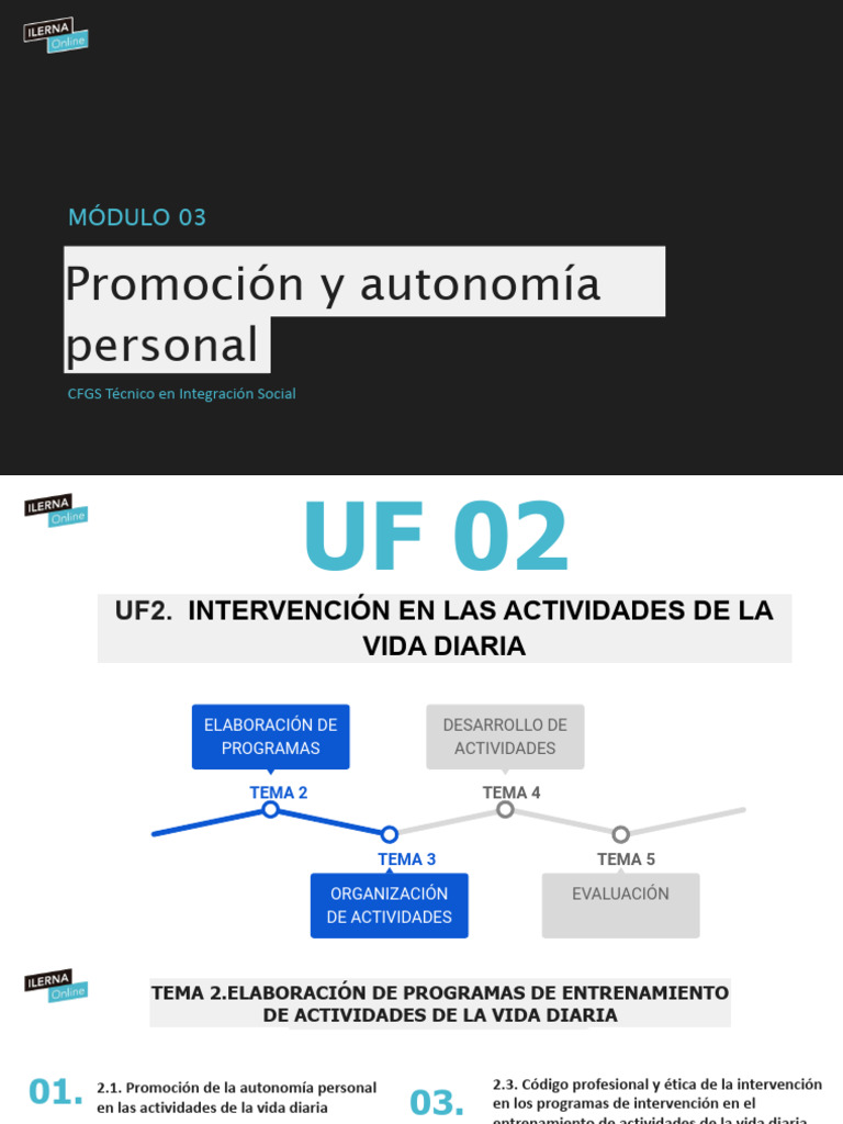 Video-Tutoría 4 (UF2 - T2 Y T3) | PDF | Reforzamiento | Planificación