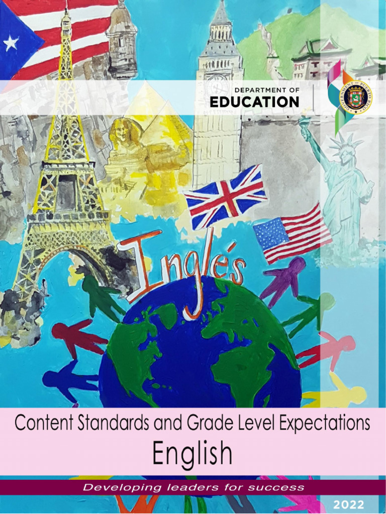 Programa de Inglés_Estándares y Expectativas 2022 | PDF | Syllable ...