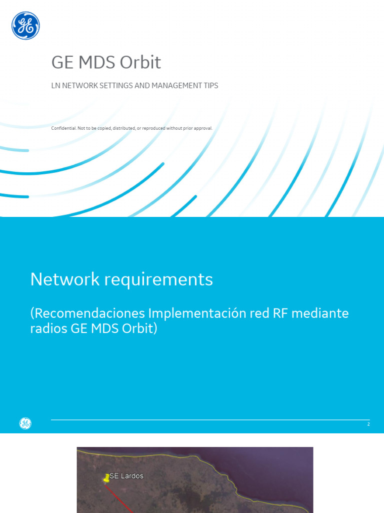 GE MDS Orbit - LN Network Config details | PDF | Computer Network ...
