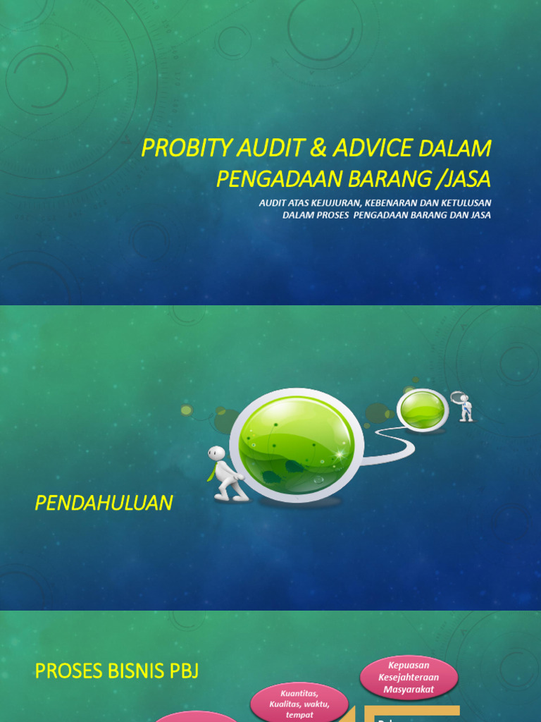 Audit Probity dalam Pengadaan Jasa | PDF | Bisnis