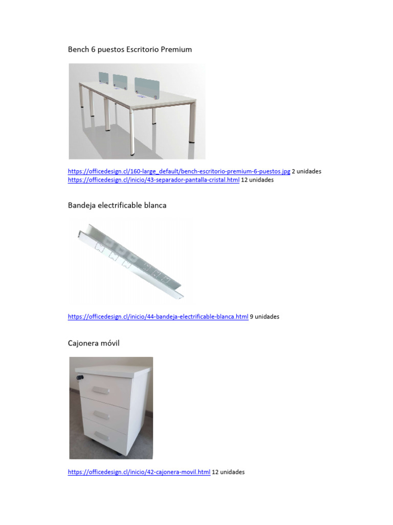 EETT Equip Cocina y Muebles Oficinas | PDF