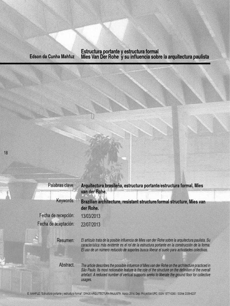 Estructura portante y estructura formal | Descargar gratis PDF | Diseño ...