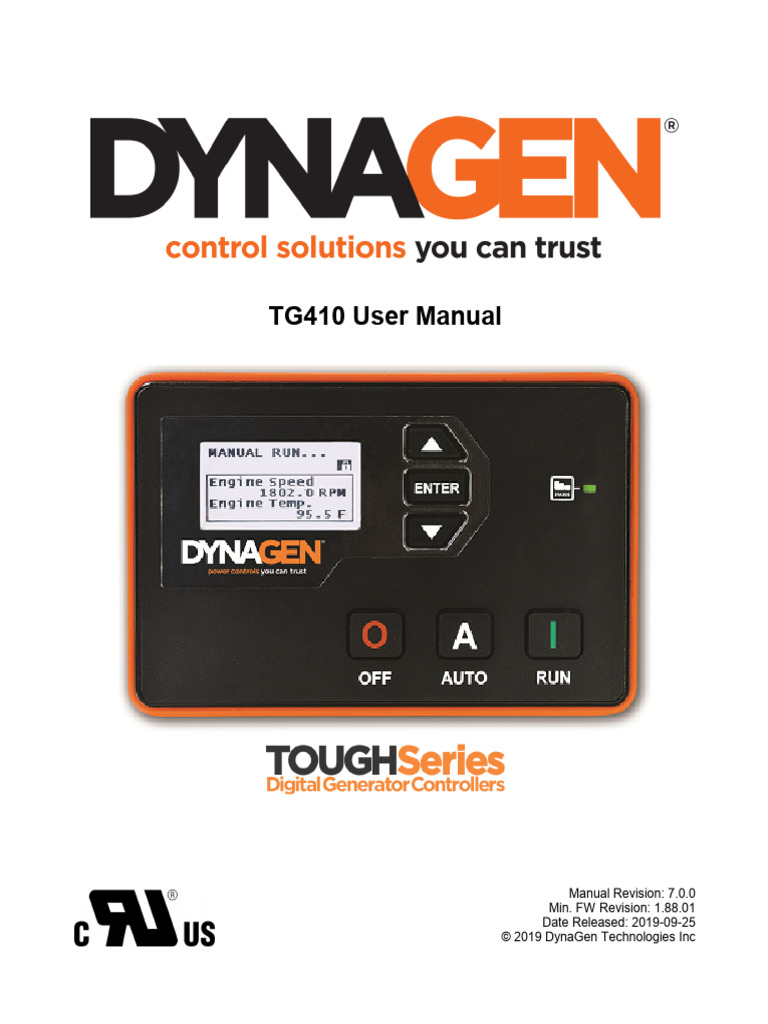 Dynagen tg410 | PDF | Resistor | Relay