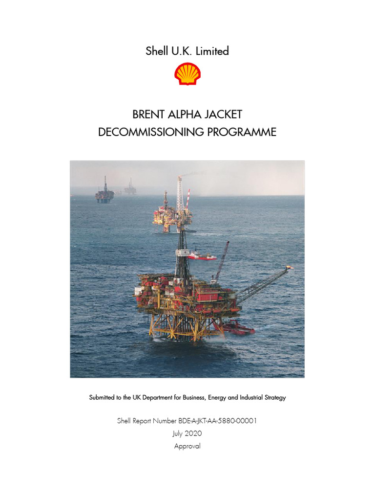 Brent Alpha Jacket DP | PDF | Deep Foundation | Earth Sciences