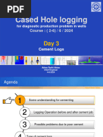 Cement Evaluation with CBL-VDL & USIT | PDF | Ultrasound | Materials