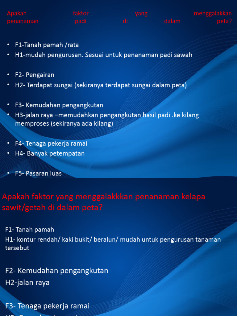 Ulangkaji Soalan Mentafsir Peta Topo | PDF