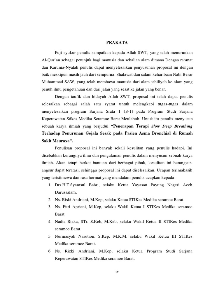 3. Kata Pengatar, Daftar Isi, Daftar Tabel Rvs | PDF