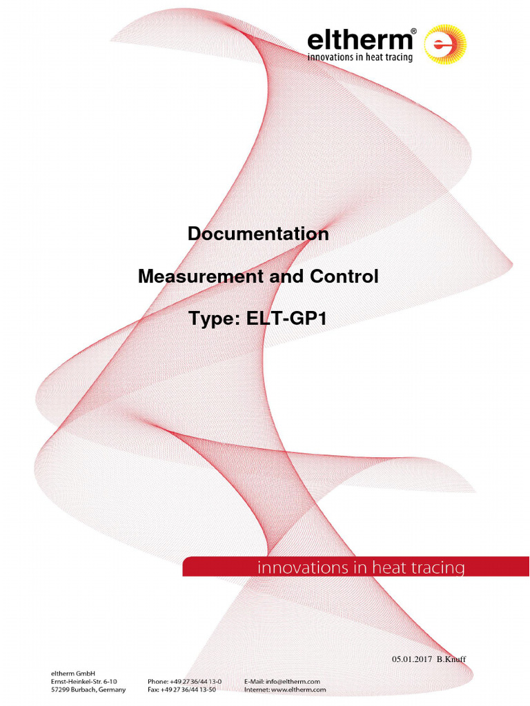 ELT-GP1 Measurement and Control | PDF | Thermocouple | Switch