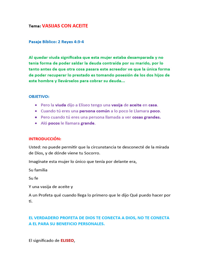 Vasijas Con Aceite | PDF | Derecho | Relaciones personales, crianza y ...