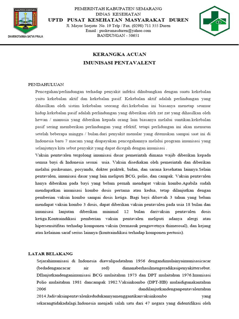 Surat Kop 1 | PDF | Kesehatan Holistik