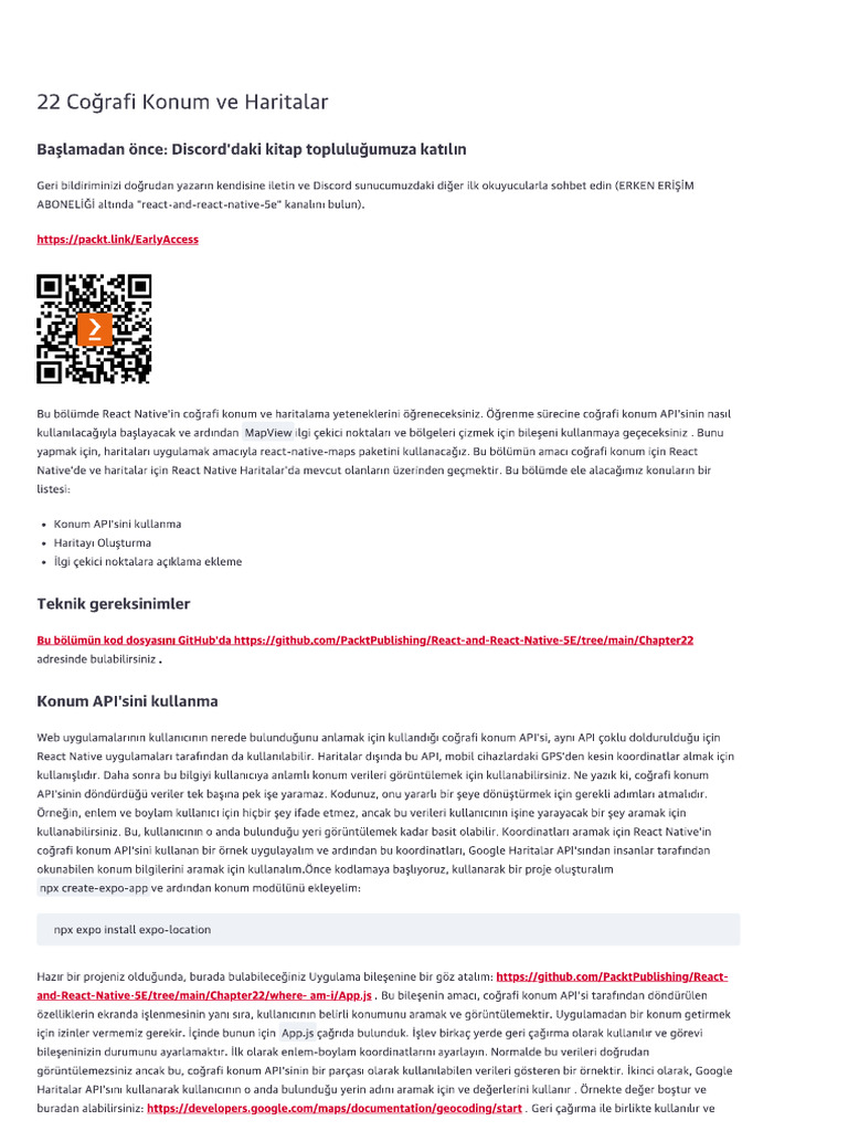22 Geolocation and Maps | PDF