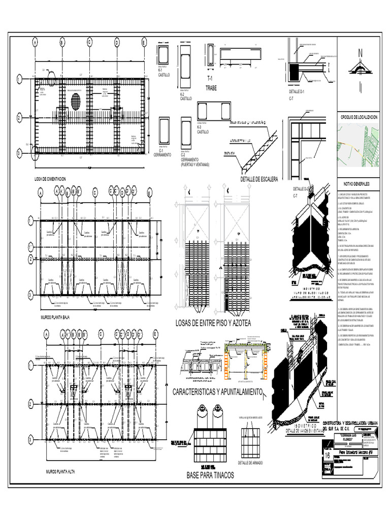 PLANO ESTRUCTURAL | PDF
