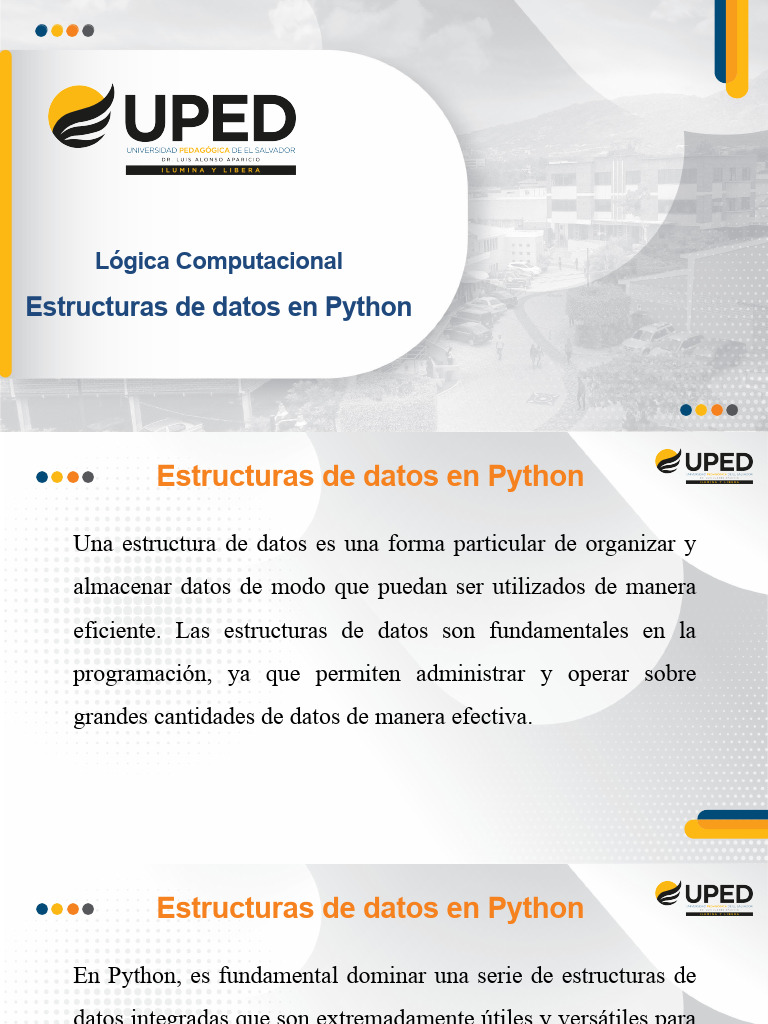 Estructuras de Datos en Python | PDF | Python (lenguaje de programación ... Estructuras de Datos en Python | PDF | Python (lenguaje de programación ...