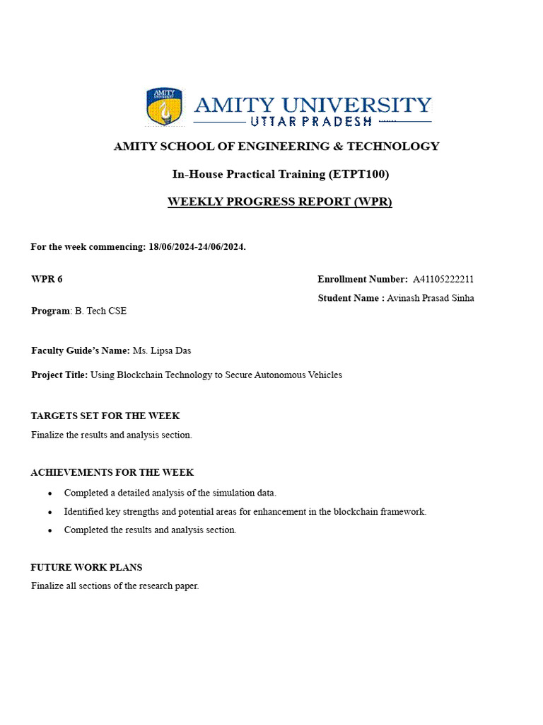 WPR 6 | PDF | Technology & Engineering