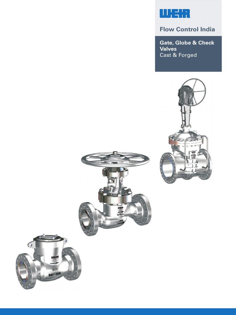 Gate Globe Check Valves Oct16 | PDF | Valve | Mechanical Engineering