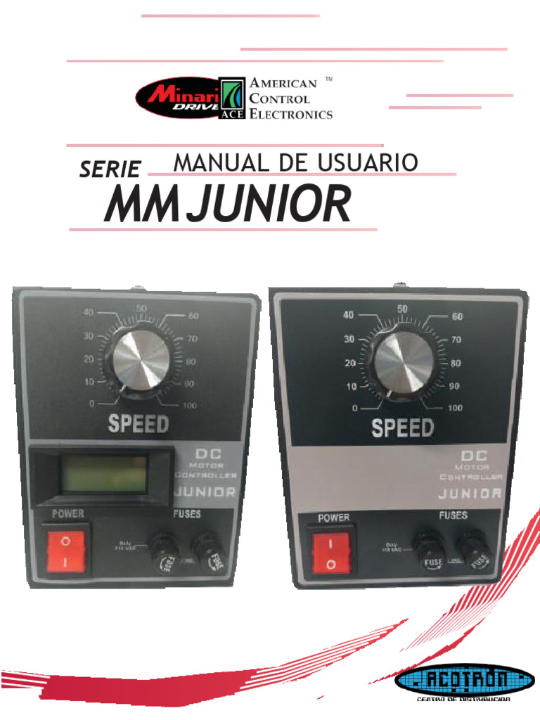 Manual Mm Junior | PDF | Ingenieria Eléctrica | Conector eléctrico