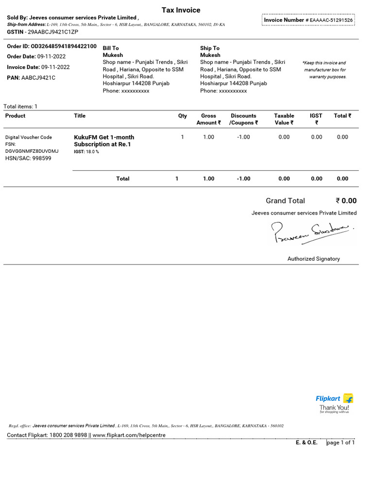 Invoice | PDF | Taxation | Government Finances