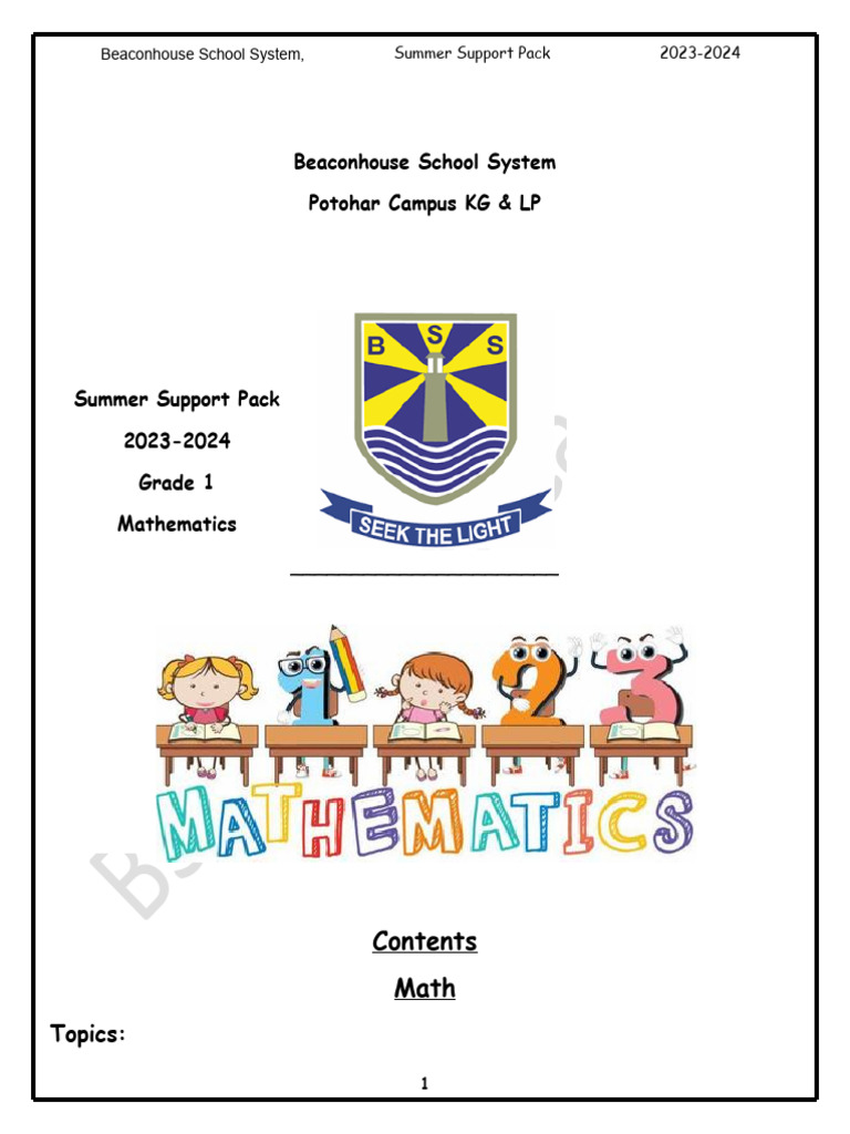 Math Inaaya | PDF | Arithmetic | Mathematics