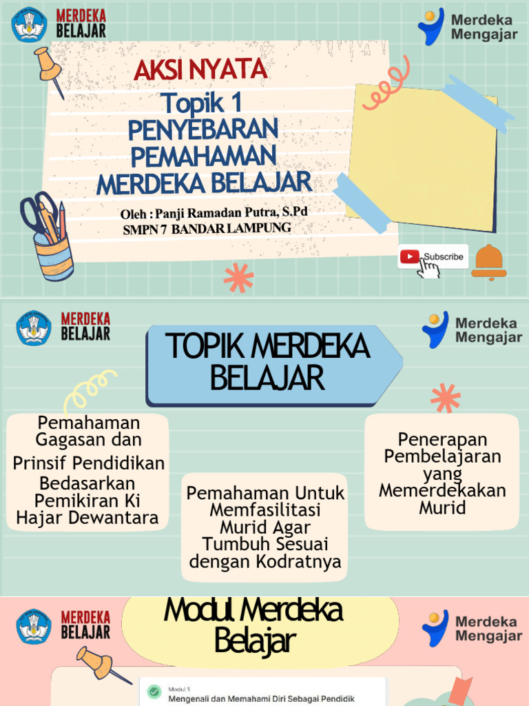 Pemahaman Merdeka Belajar untuk Guru | PDF