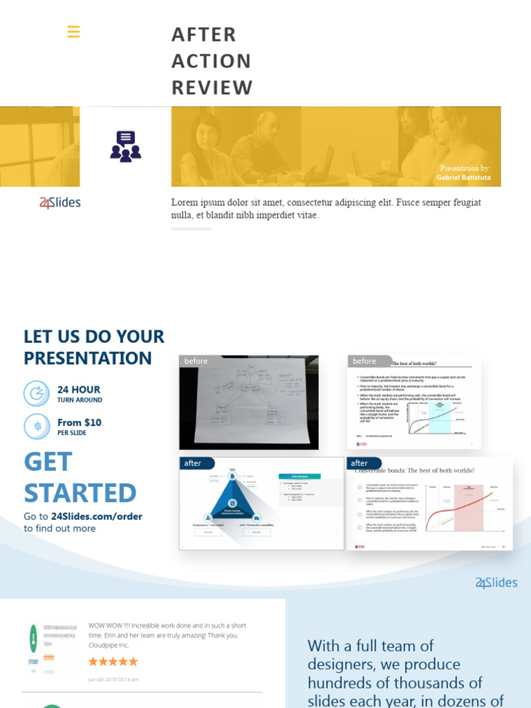 After Action Review Template - Corporate | PDF | Business | Economies