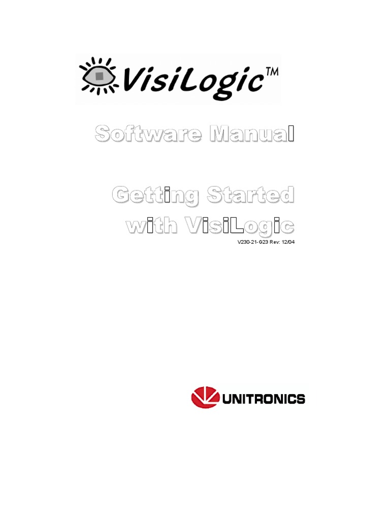 VisiLogic Software Manual-Getting Started | PDF | Subroutine | Computer ...