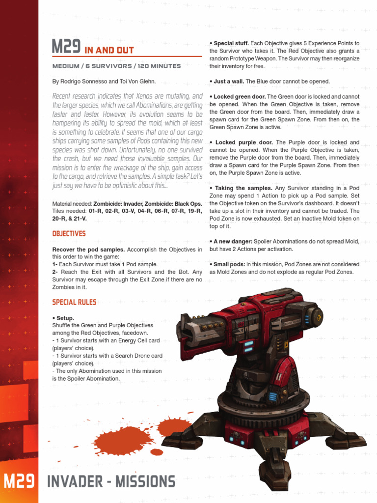 Mission M29 A New Danger | PDF | History