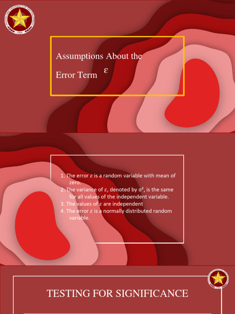 For Stats FRENZUA | PDF | Errors And Residuals | Statistical Significance