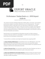Reading An Oracle AWR Report PDF | PDF | Database Transaction | Cache (Computing)