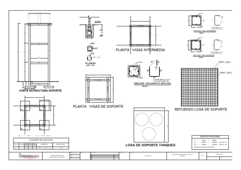 Estructura Tanques-PL | PDF