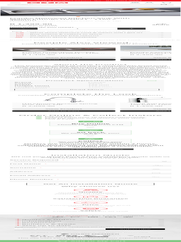 Franke Nouveau Double Kitchen Sink NVN621 | PDF | Sink