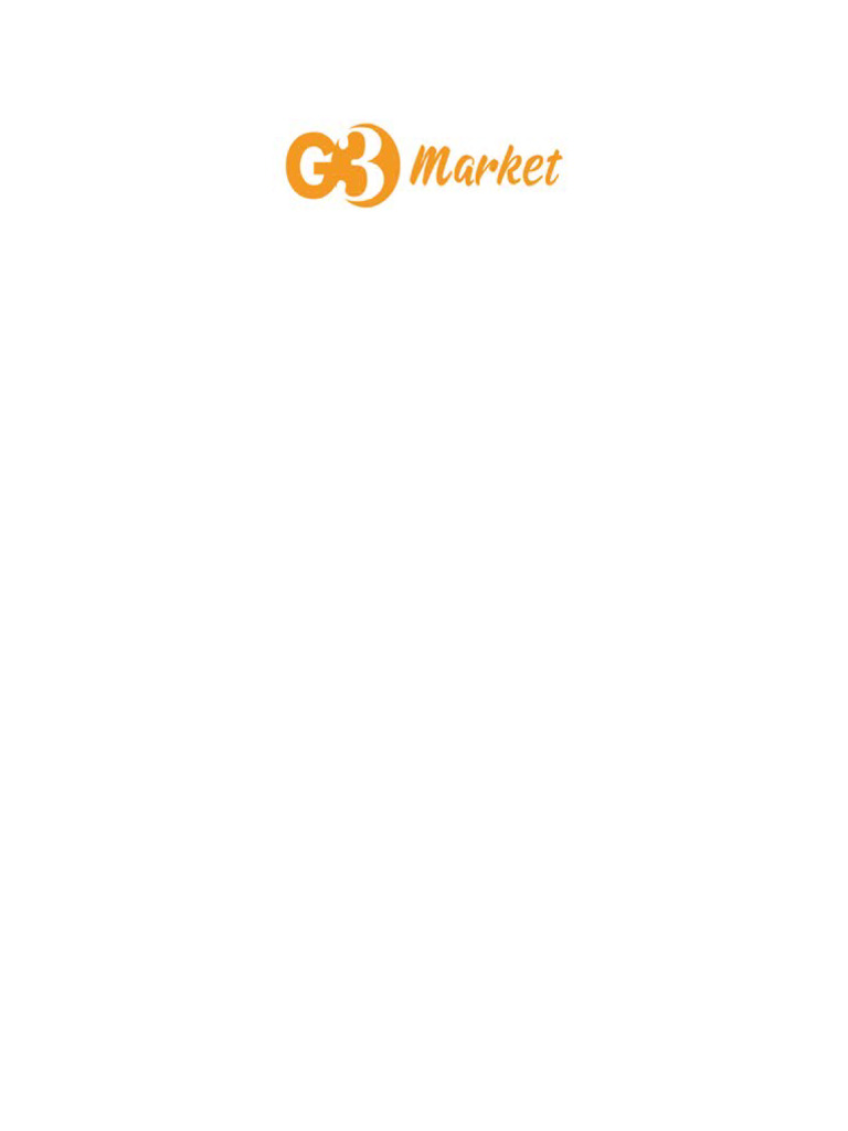 LOGO G3 MARKET | PDF