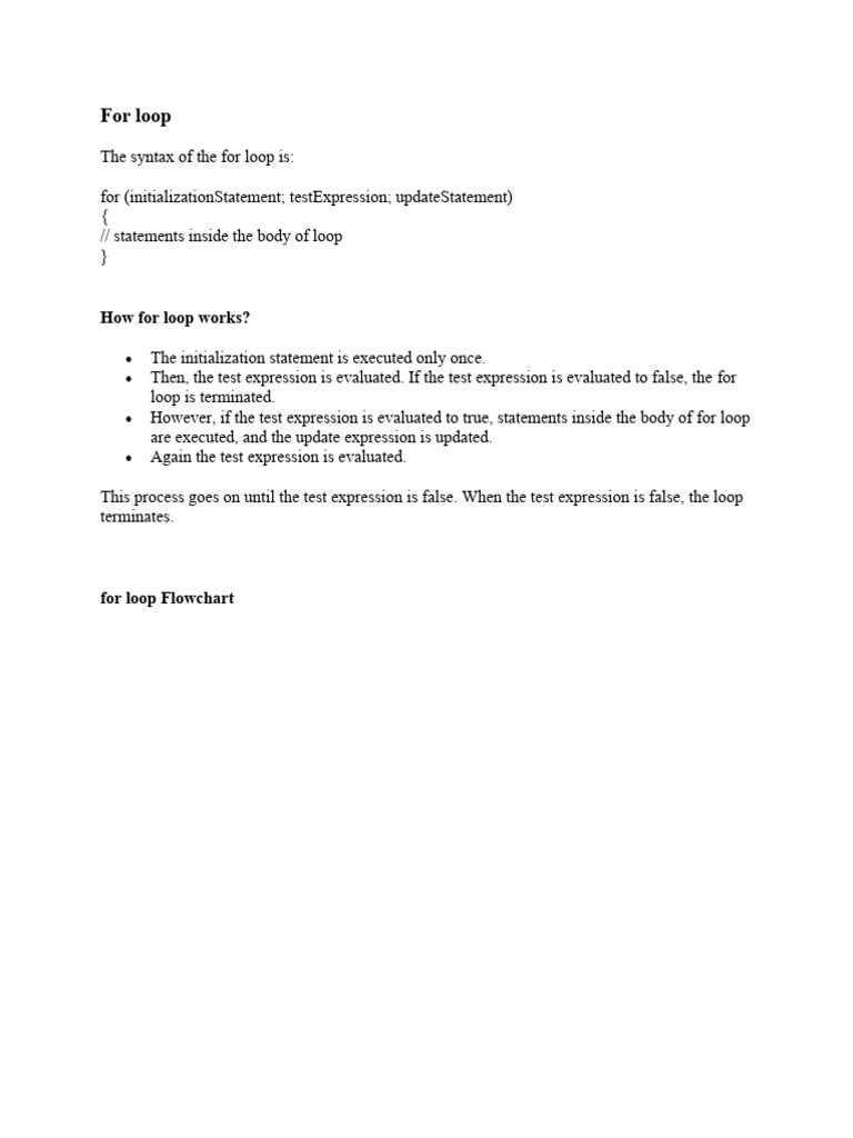 For Loop - 1 | PDF | Control Flow | Software Development