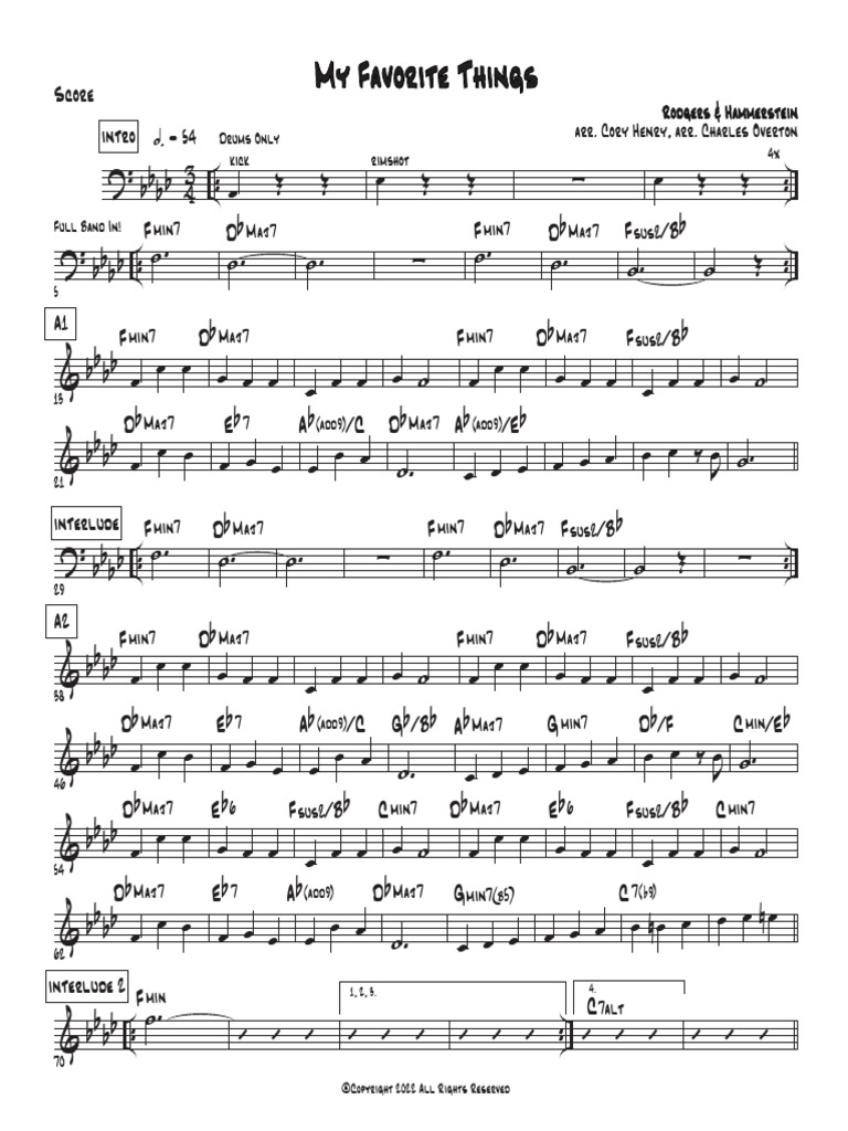 My Favorite Things | PDF