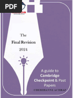 Checkpoint 6 | PDF | Curriculum | Teachers