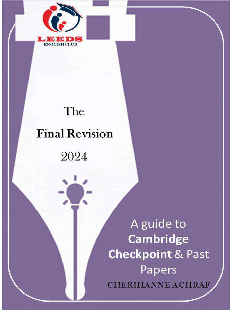 Cambridge Checkpoint Final Revision | PDF | Fantasy | Essays