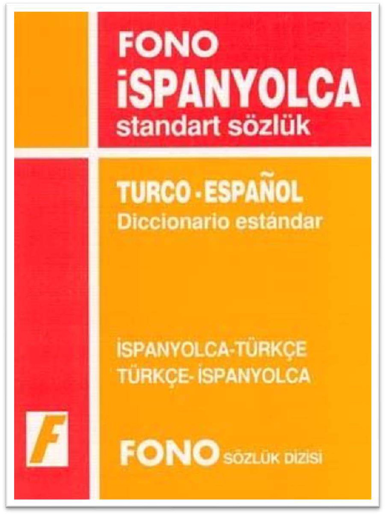 Diccionario Español Turco Turco Español | PDF