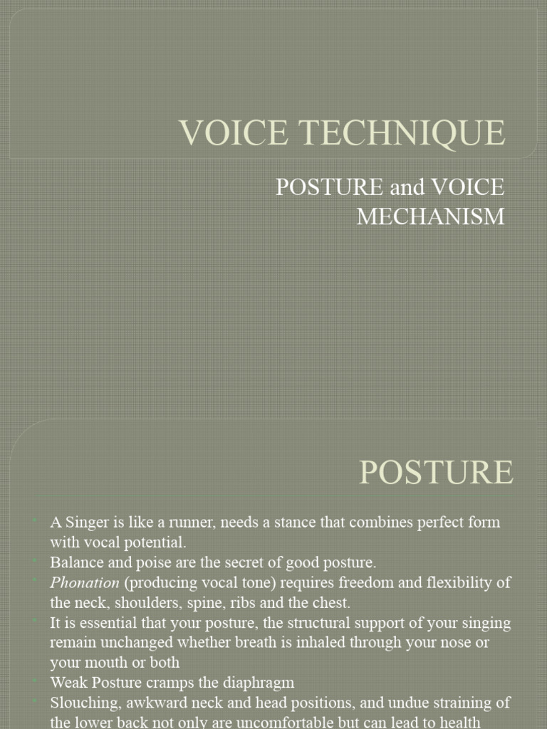 Voice Technique | PDF | Singing | Breathing