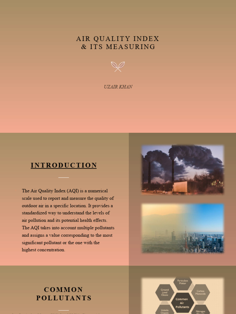 Air Quality Index and It's Monitoring | PDF | Air Pollution | Nature