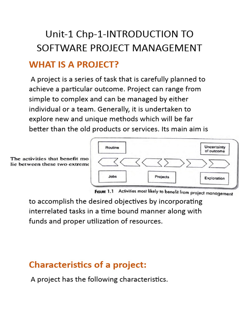 Software Project Unit-1 Chp-1 | PDF | Project Management | Software Software Project Unit-1 Chp-1 | PDF | Project Management | Software