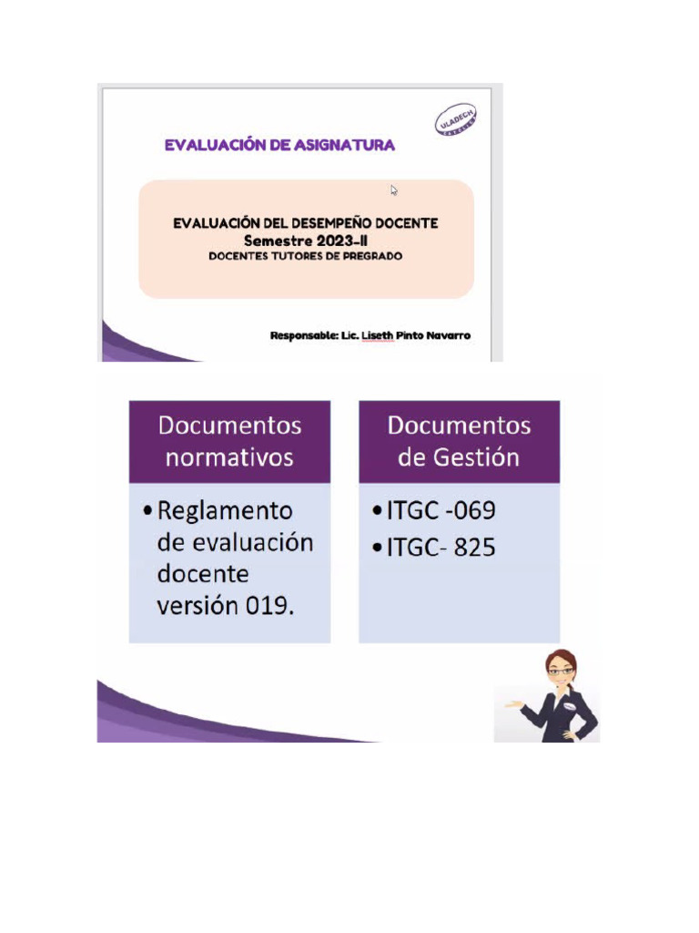 Evaluacion Docente | PDF