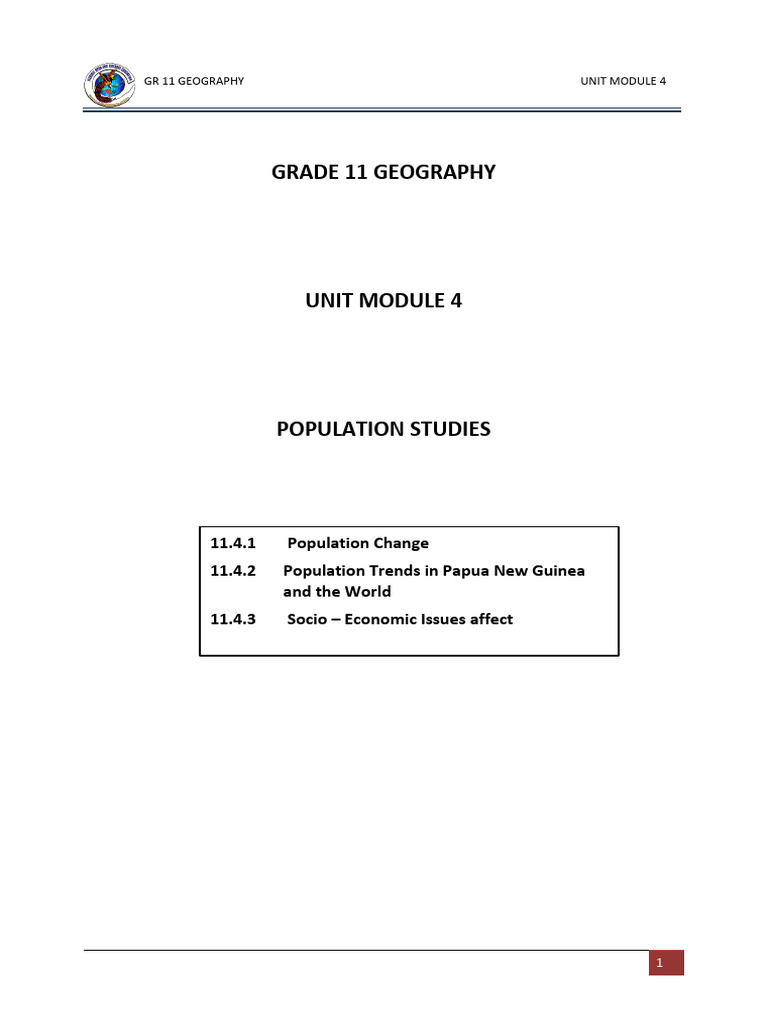Grade 11 Unit4 | PDF | Agriculture | Population Growth