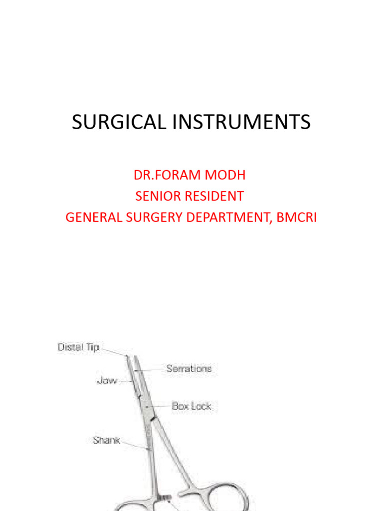 Surgical Instruments | PDF | Science & Mathematics