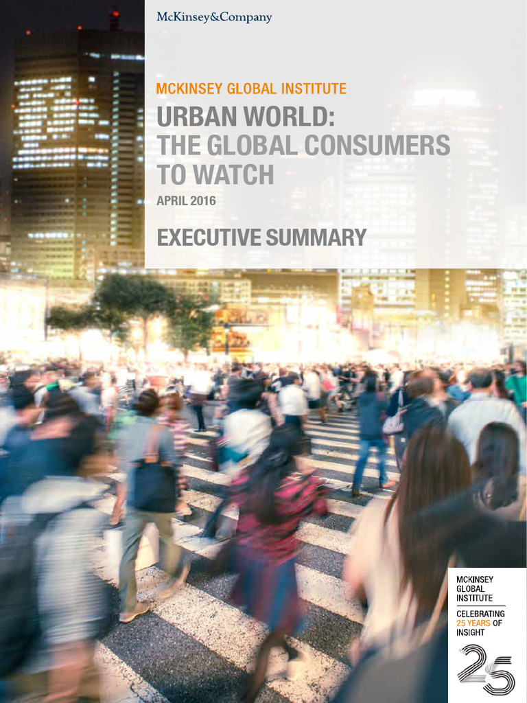 Urban World Global Consumers Executive Summary | PDF | Consumption ...