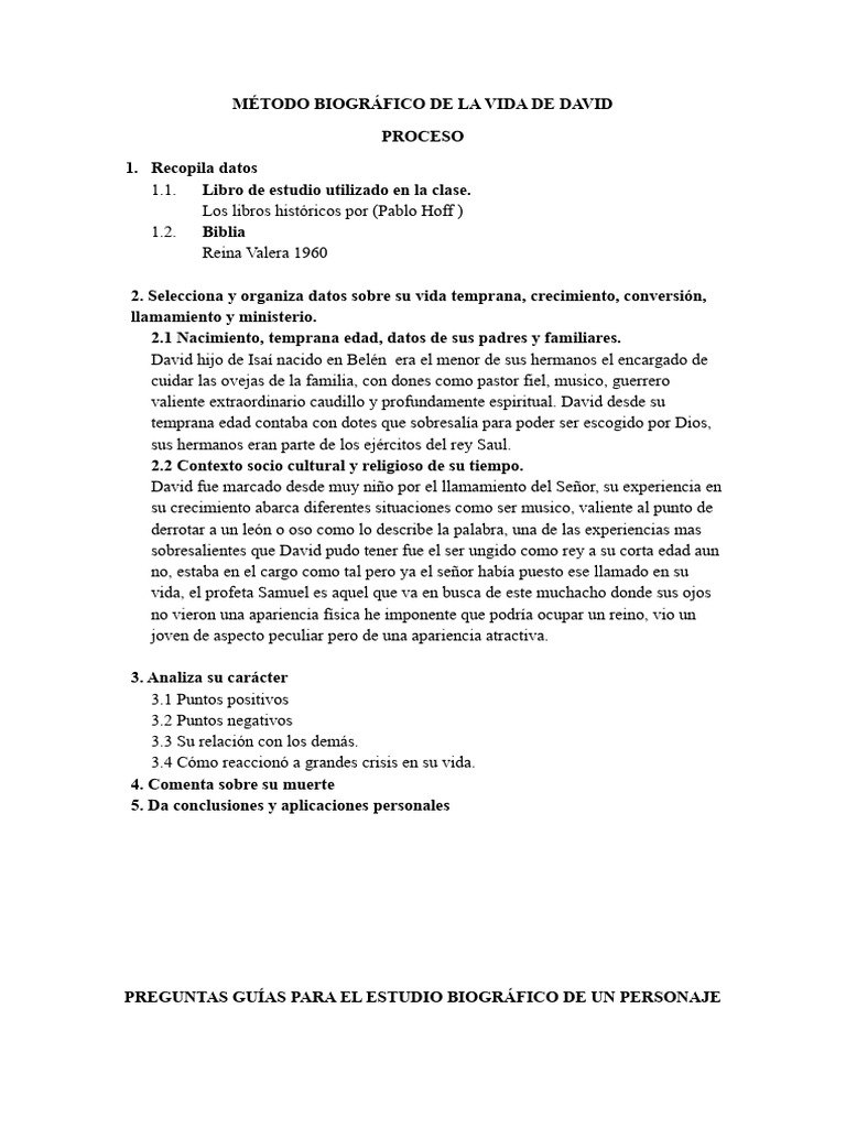 David Vida | PDF | David