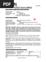 Safety Data Sheet Refrigerant R410A | PDF | Toxicity | Oxygen