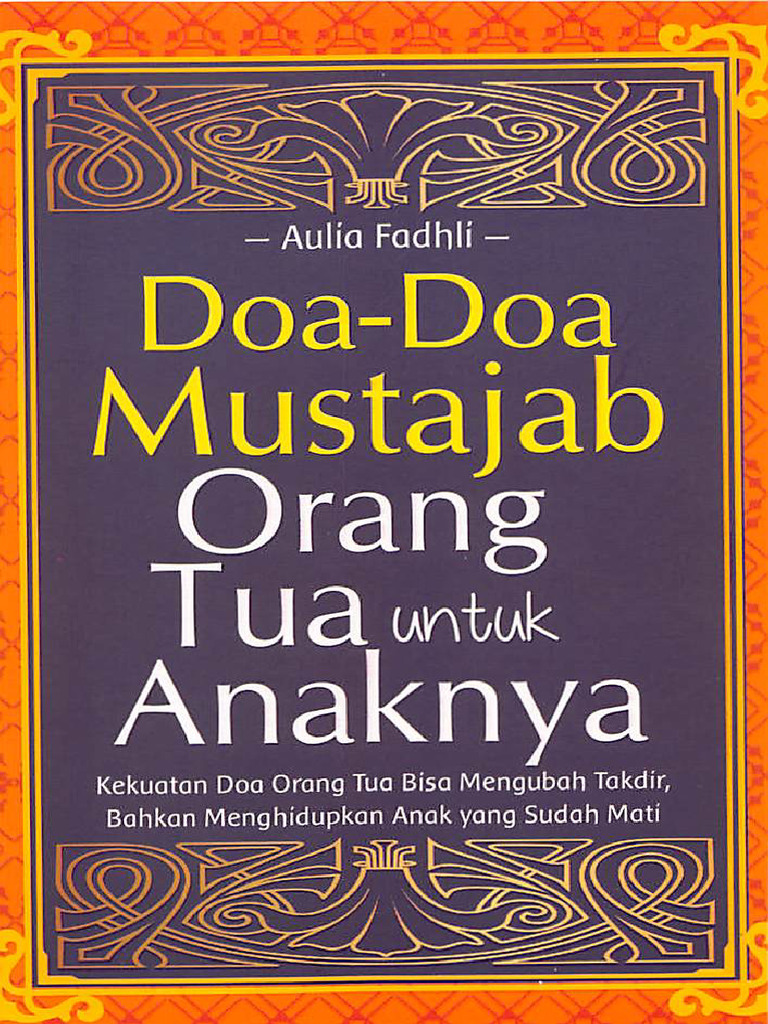 Doa-Doa Mustajab Orang Tua Untuk Anaknya | PDF