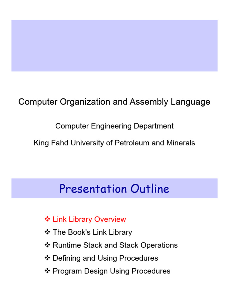 05-LibraryProcedures | Download Free PDF | Library (Computing) | Software Engineering