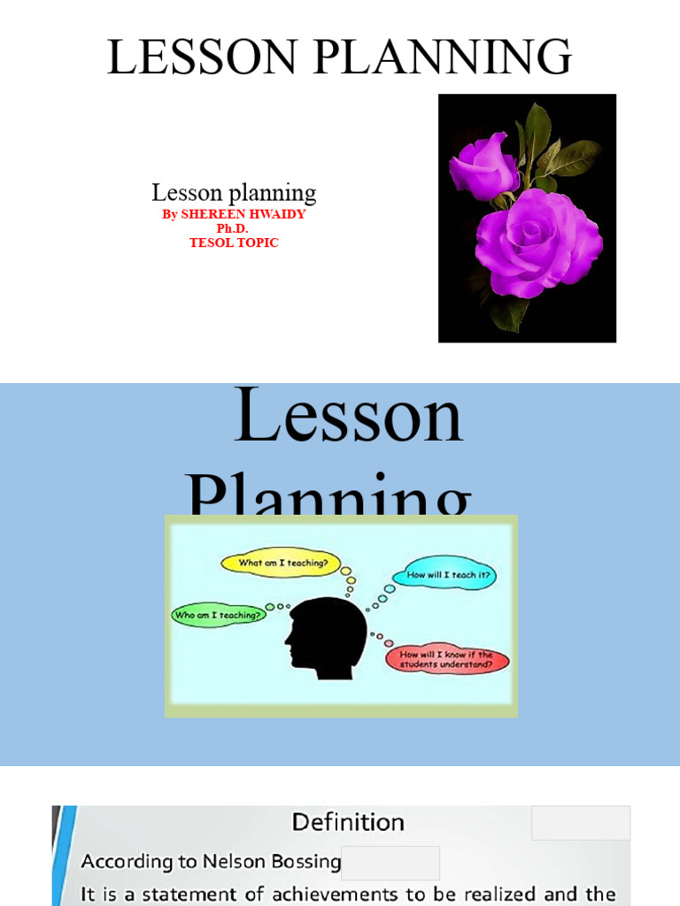 Effective Lesson Planning Strategies | PDF | Learning Styles | Methodology